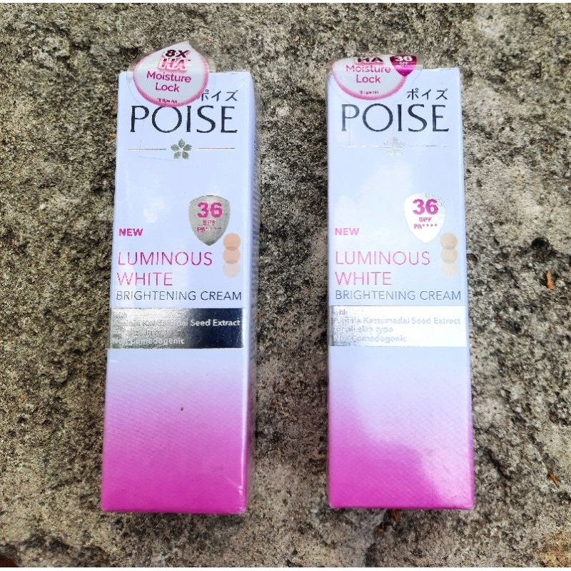 Jual Poise Luminous White Brightening Cream | Shopee Indonesia