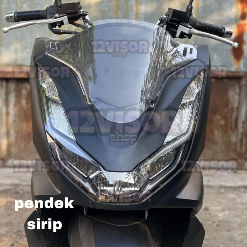 Jual WINDSHIELD PCX 160 TYPE STANDAR. VISOR PCX 160 STANDAR PENDEK ...
