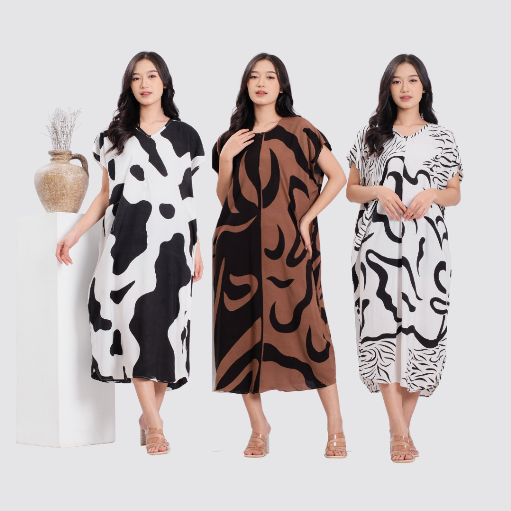 Jual Paket Daster 100RB Dapat 3 Daster Lowo Motif Sapi TERBARU Bahan ...