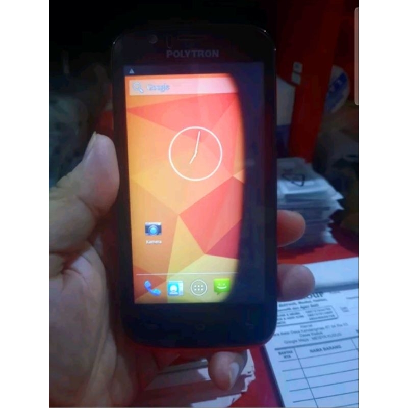 Jual HP ANDROID POLYTRON W6450 LAYAR LCD SHADOW | Shopee Indonesia