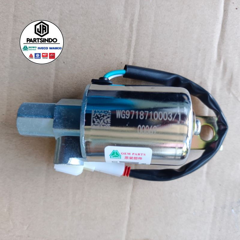 Jual WG9718710003 Air Horn Solenoid Valve / Switch Klakson untuk Howo ...