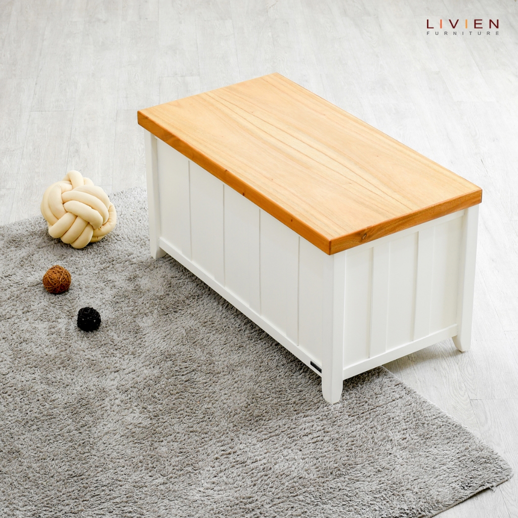 Jual Storage Box Bench Livien | Bangku penyimpanan | Bangku | Kursi ...