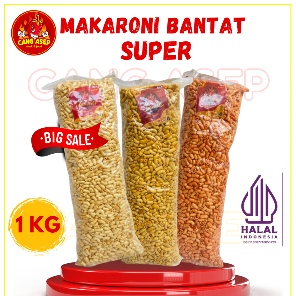 Jual Makaroni Bantat Pipa Super 1Kg - Makanan ringan cemilan snack food ...