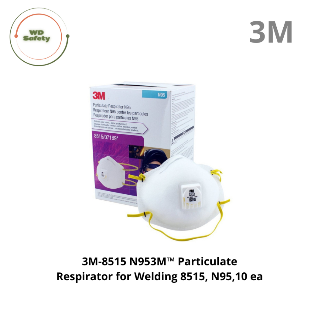 Jual 3M-8515 N953M™ Particulate Respirator for Welding 8515, N95, 10 ea/Box | Shopee Indonesia