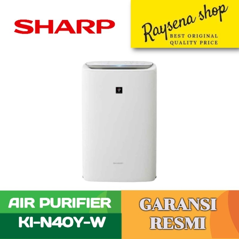 Jual SHARP AIR PURIFIER & HUMIDIFIER KI-N40Y-W | Shopee Indonesia