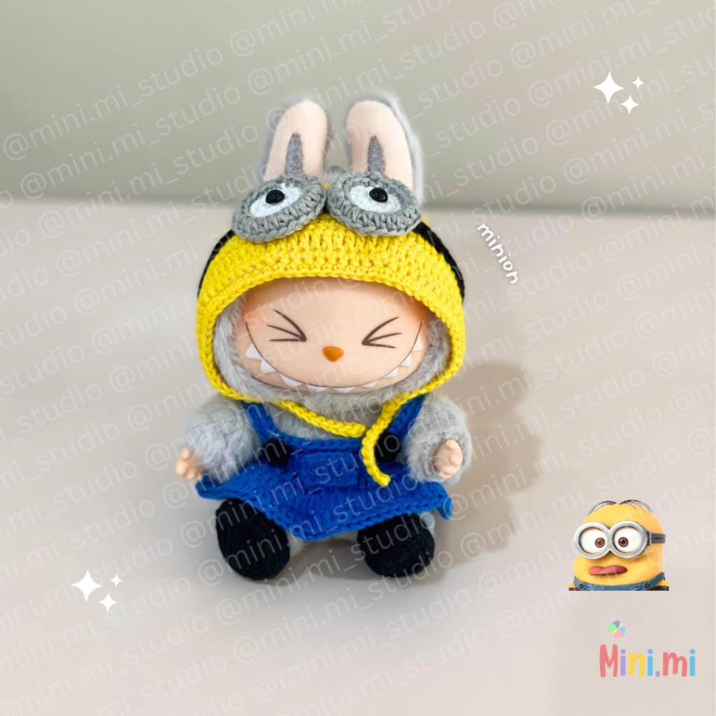 Jual BAJU LABUBU MINION | Labubu shirt | Labubu Costume v1 v2 | Shopee ...