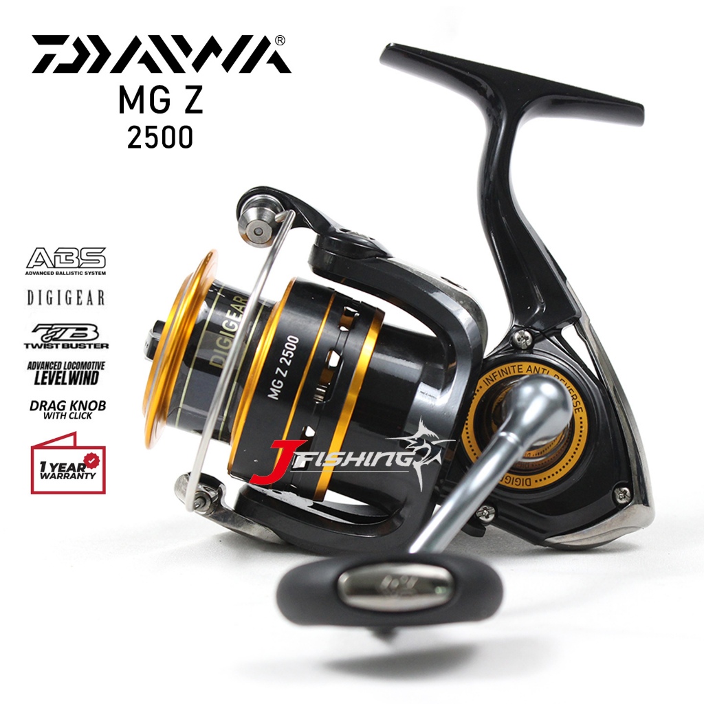 Jual Reel DAIWA MG Z | 2000 2500 3000 | Spinning | Kolam Sungai Muara Danau | Resmi | Shopee ...
