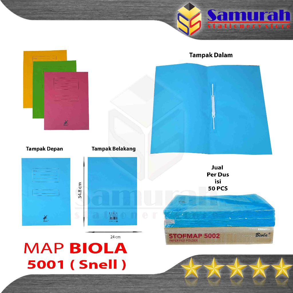 Jual Map BIOLA 5001 Snel ( bahan Bufalo ) ukuran Folio / Stopmap ...