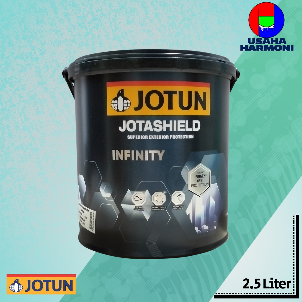 Jual Cat Tembok Jotun Jotashield Infinity (EXTERIOR) | Ukuran : 2.5 Liter | Shopee Indonesia