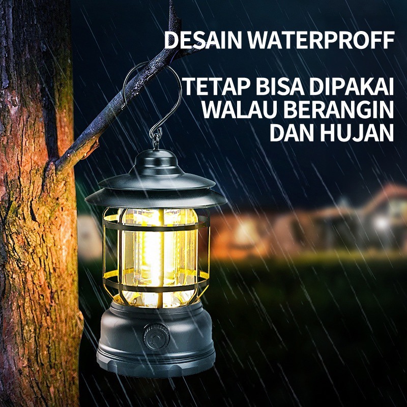 Jual * MKA * LAMPU TENDA CAMPING LAMP LED EMERGENCY LAMPU LENTERA USB ...