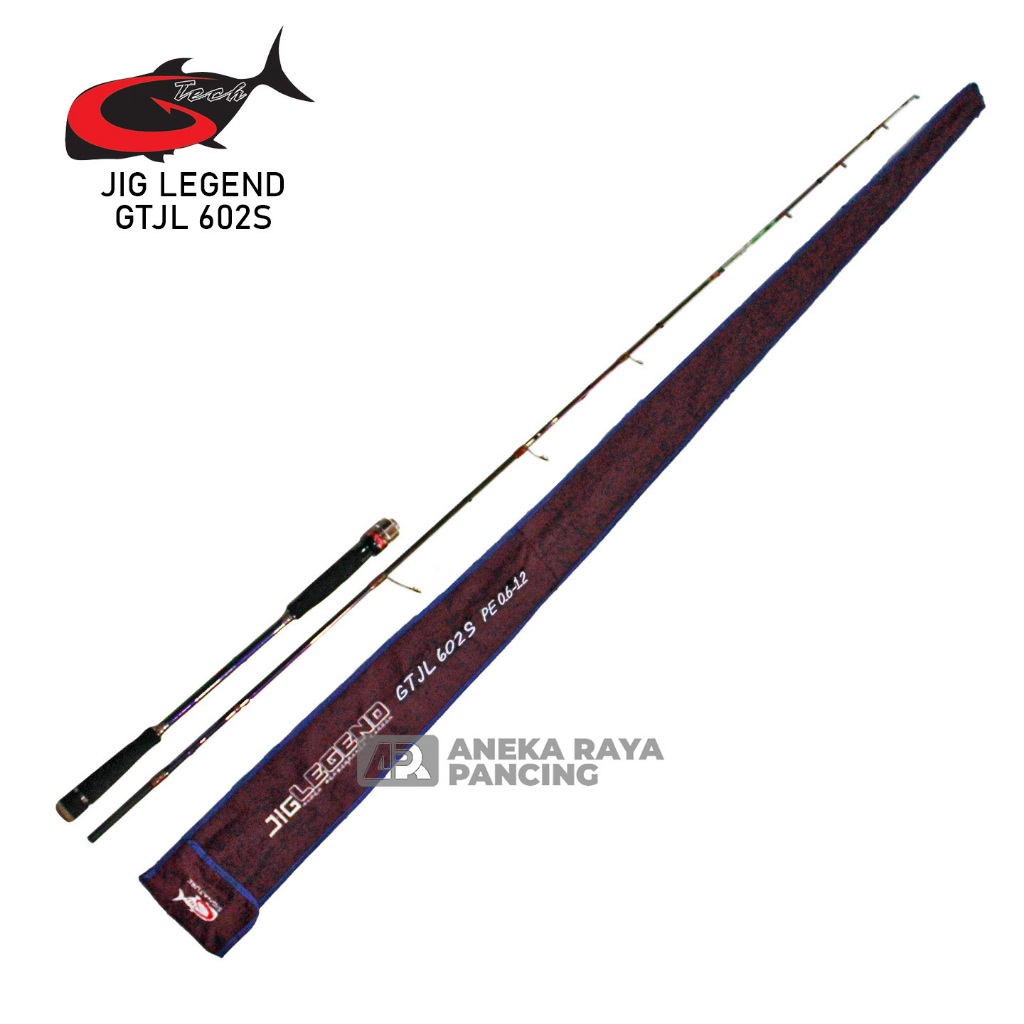 Jual JORAN G-TECH JIG LEGEND | Joran Jigging Kuat Berkualitas | Joran ...