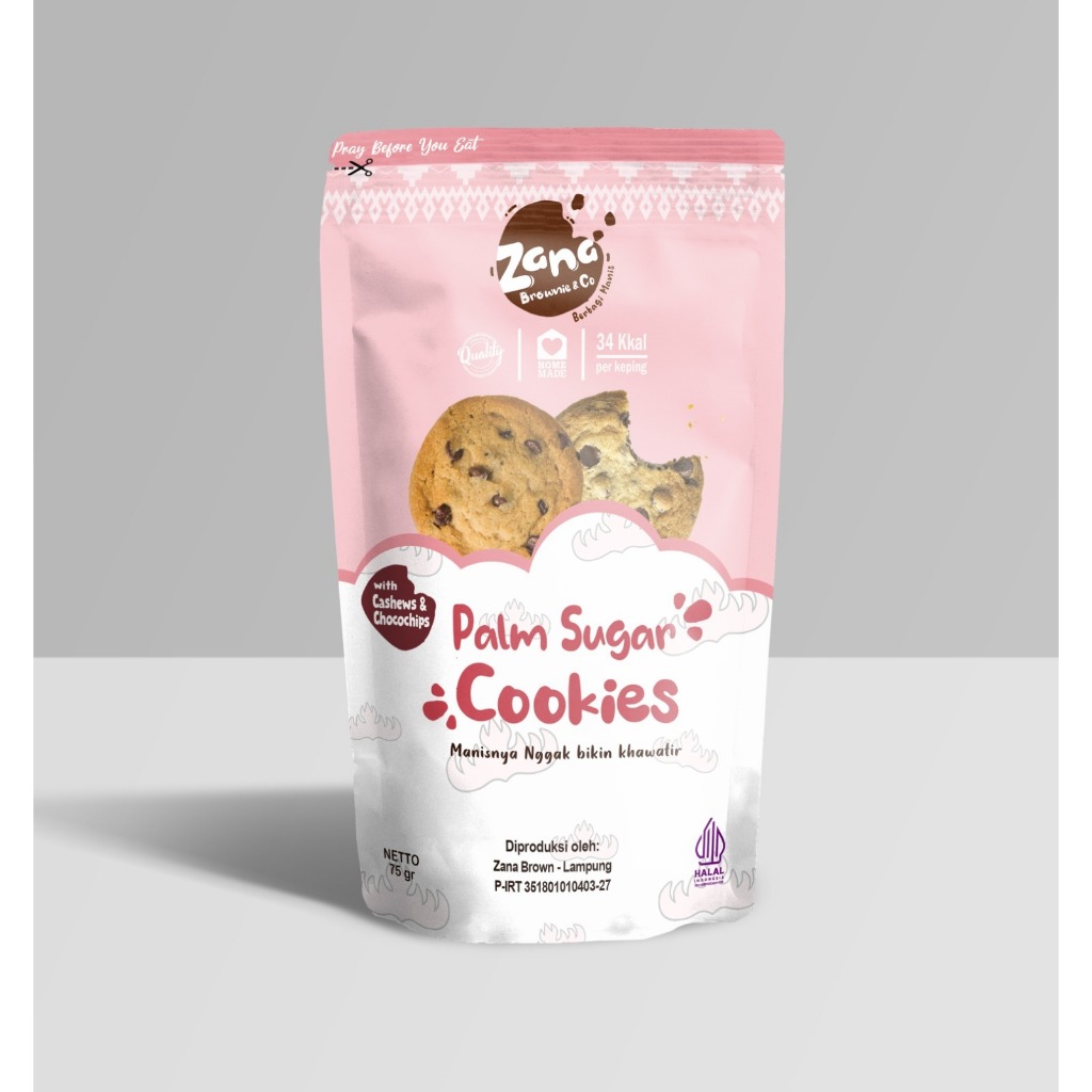 Jual Palm Sugar Cookies Premium - Gula Aren & Choco Chips, Tanpa ...