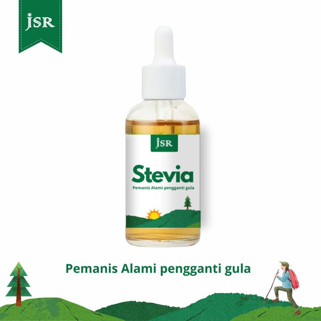 Jual STEVIA Natural Sweetener Pemanis Alami Daun Stevia Stevia Tetes ...