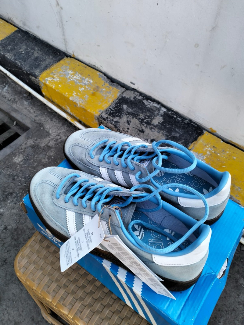Jual Adidas handball spezial - blue ice | Shopee Indonesia