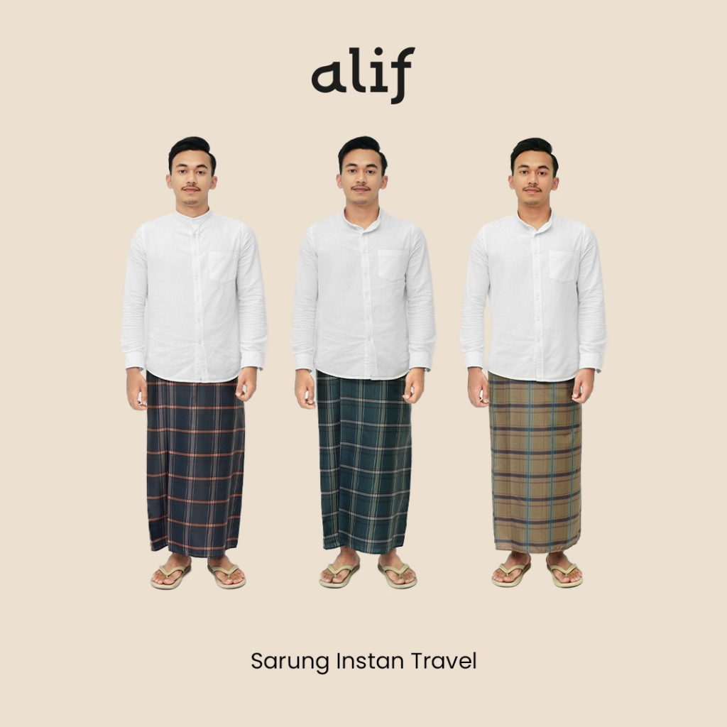 Jual Alif Modern Wear - Qaid Collection Sarung Motif instan Dewasa ...