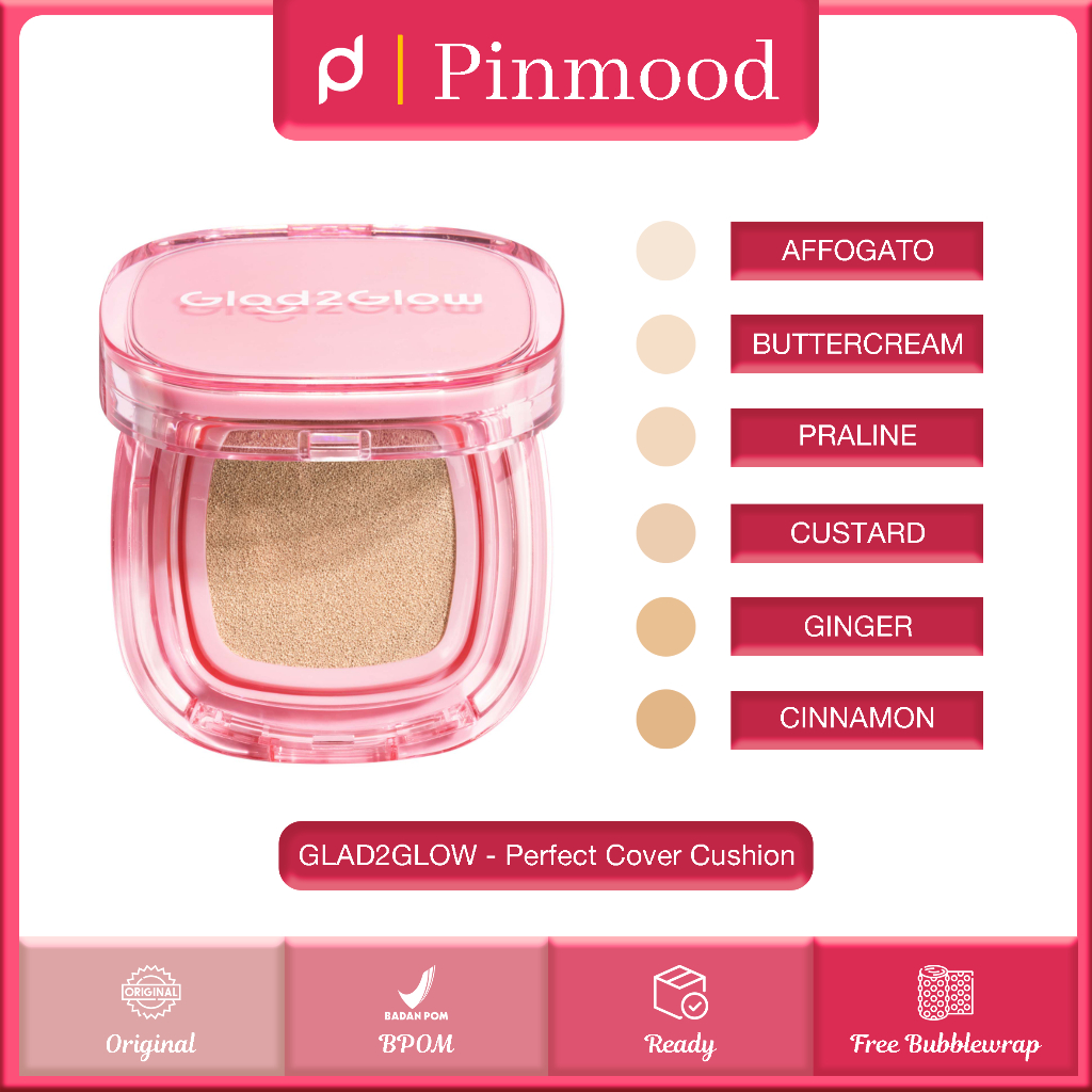 Jual GLAD2GLOW - PERFECT COVER CUSHION ( 11 g ) - Foundation Oil ...