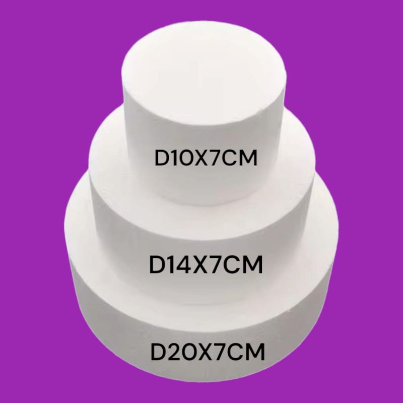 Jual Dummy cake 3 susun tinggi 21cm sheet sesuai foto produk | Shopee ...