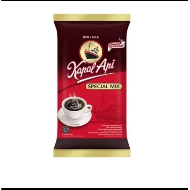 Jual Kapal Api Special Mix isi 10 sachet (10x24g) | Shopee Indonesia