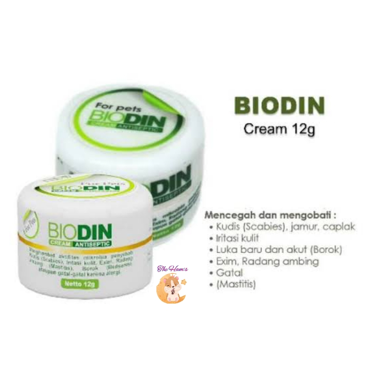 Jual (The Ham's) BIODIN CREAM SALEP | Salep Antiseptik/Gatal2 | Obat ...
