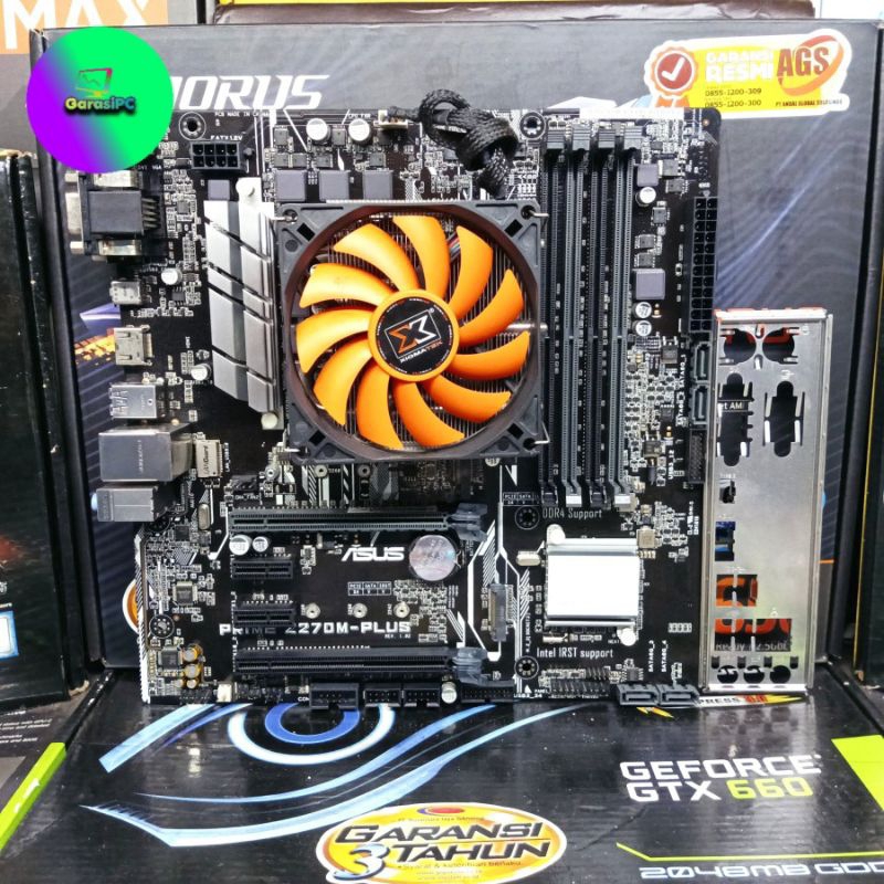 Jual PAKET Motherboard Asus PRIME Z270M-PLUS Processor Intel Core i7-7700 Kaby Lake 3,60GHz ...