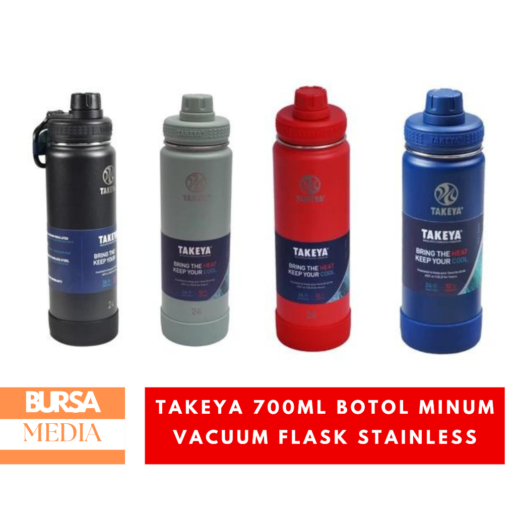 Jual Takeya Botol Minum 700ml Double Wall Stainless Steel Vacuum Flask ...