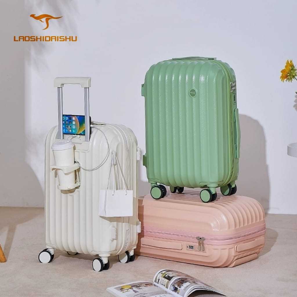 Jual Laoshidaishu Koper Multifungsi Wanita Koper Kecil Ringan Kotak ...