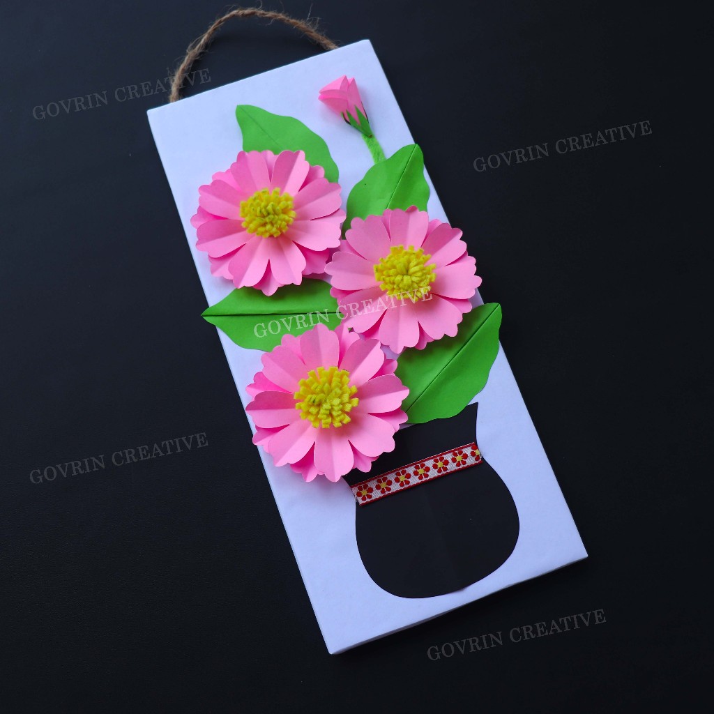 Jual Kerajinan Hiasan dinding dari kertas dan kardus / prakarya hiasan dinding sekolah | Shopee ...