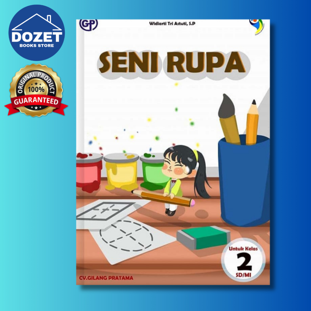 Jual Buku Paket Seni Rupa Kelas 2 SD/MI Kurikulum Merdeka Untuk Siswa CV. GILANG PRATAMA ...
