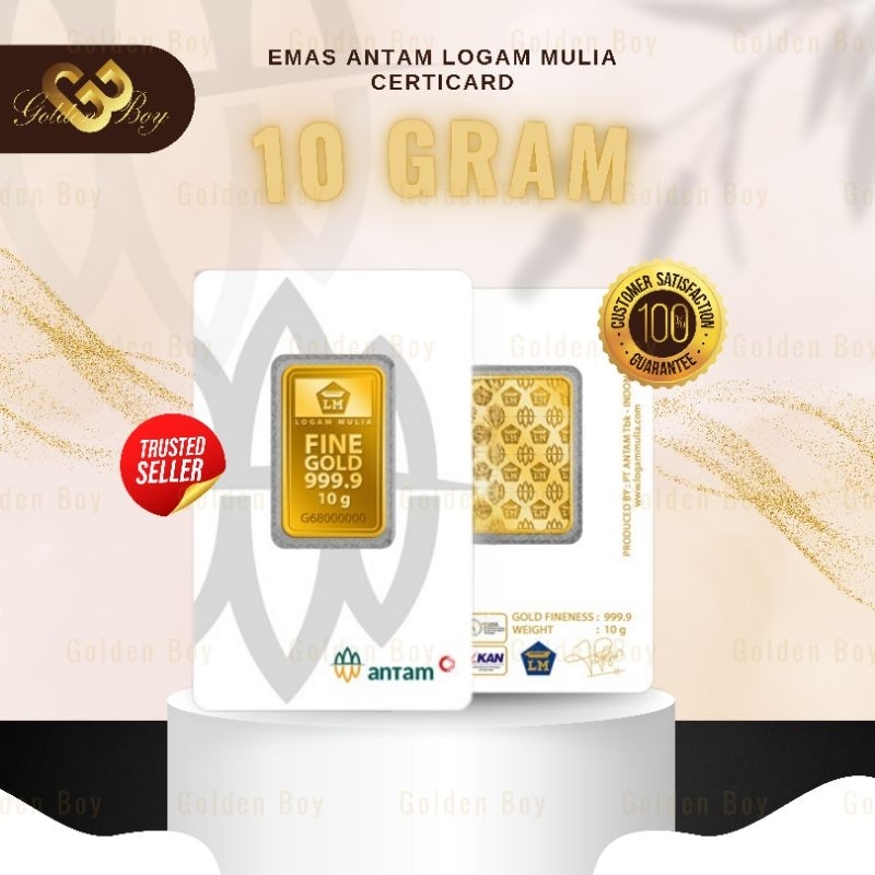 Jual LOGAM MULIA EMAS ANTAM 10 GRAM LM ANTAM TERBARU CERTIEYE CERTICARD 2025 / RETRO | Shopee ...