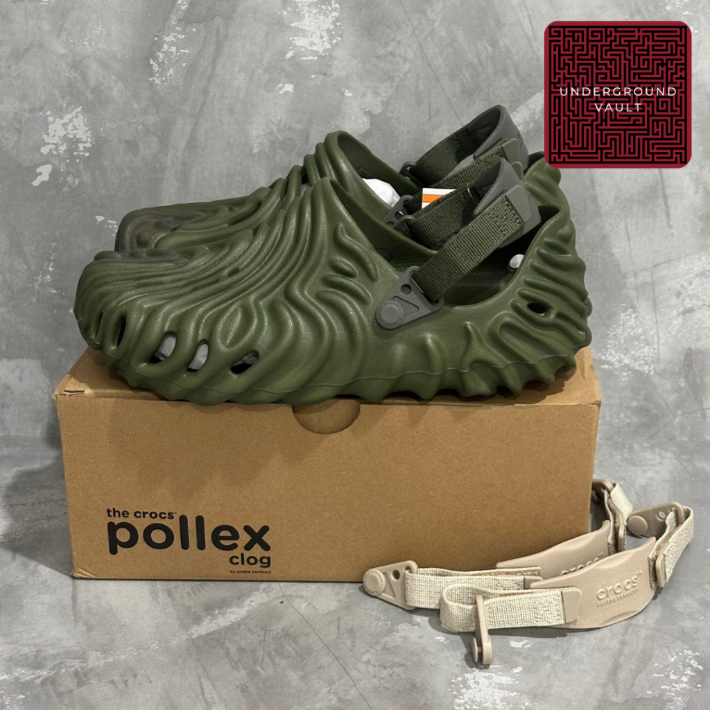 Jual Crocs Pollex Clog Salehe Bembury Classic Clog Cucumber Hijau Green ...