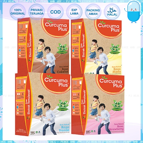 Jual CURCUMA PLUS SUSU RASA MADU 180 GR MENINGKATKAN NAFSU MAKAN DAN ...