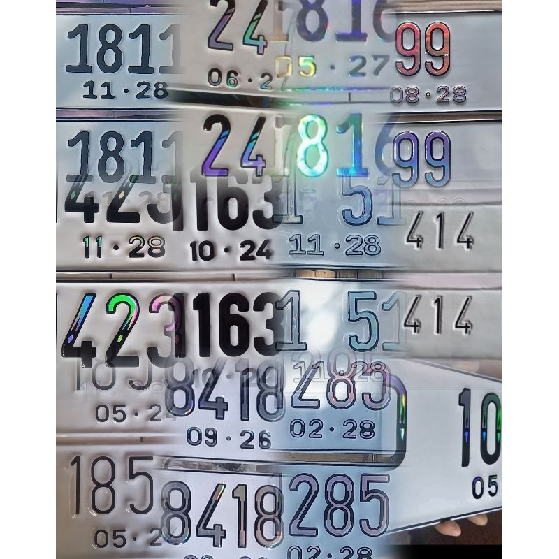Jual DD MOBIL FONT LAMA DAN FONT BARU 1Biji | Shopee Indonesia