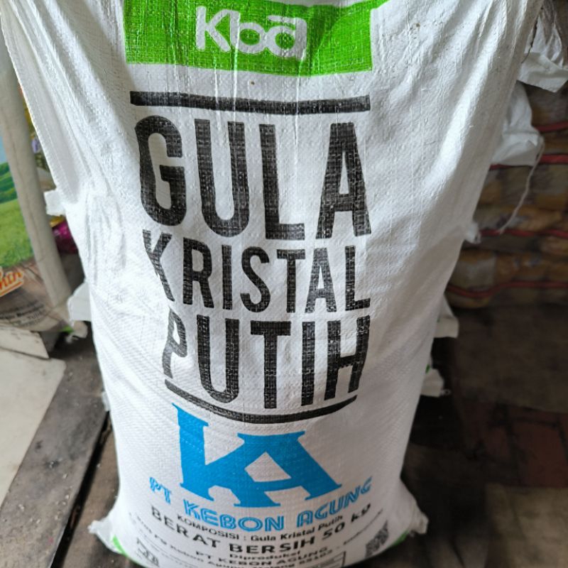 Jual Gula kemasan 50 kg tergantung gula apa yg ready (Nusa kita/Raja ...