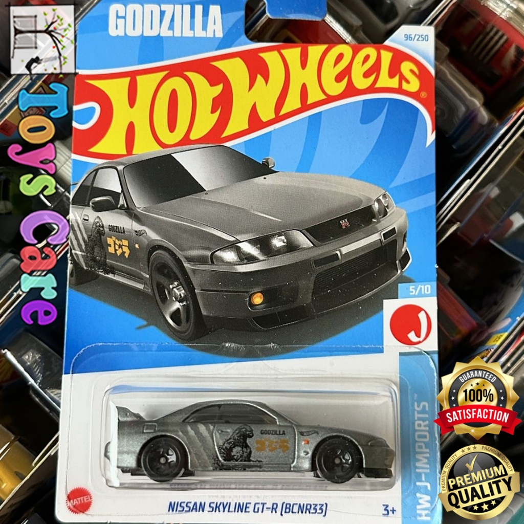 Jual Hot Wheels Nissan Skyline GT-R R33 BCNR33 Godzilla JDM Car Murah ...
