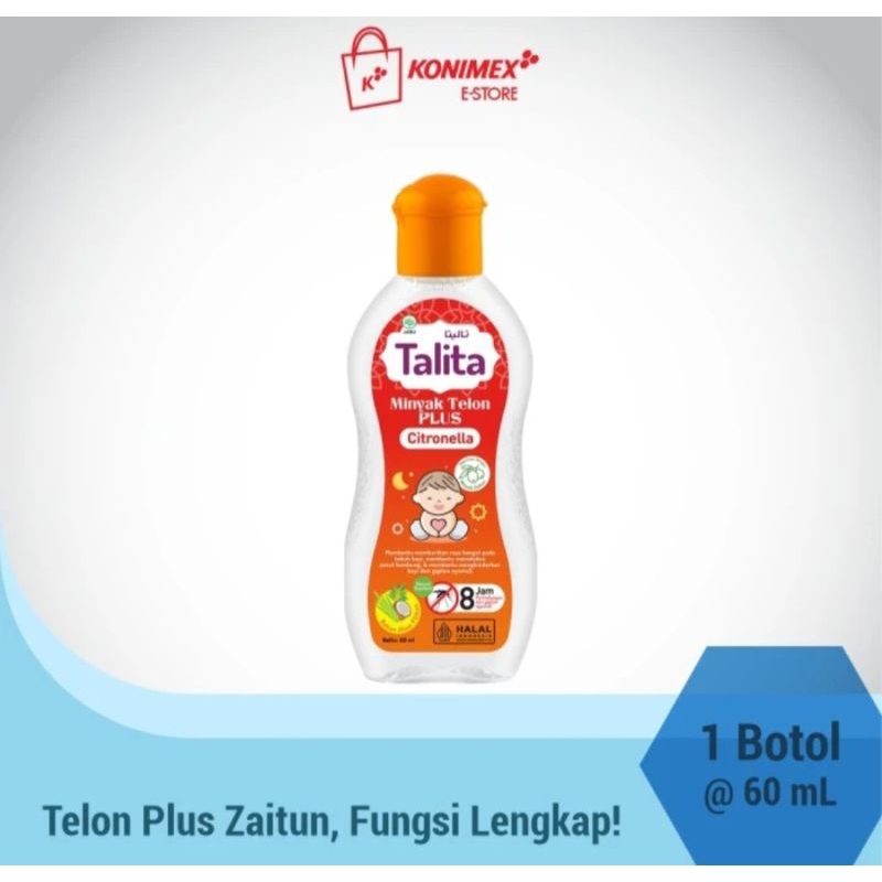 Jual Talita Paket Hemat Isi 3 Botol Minyak Telon Plus Citronella ...