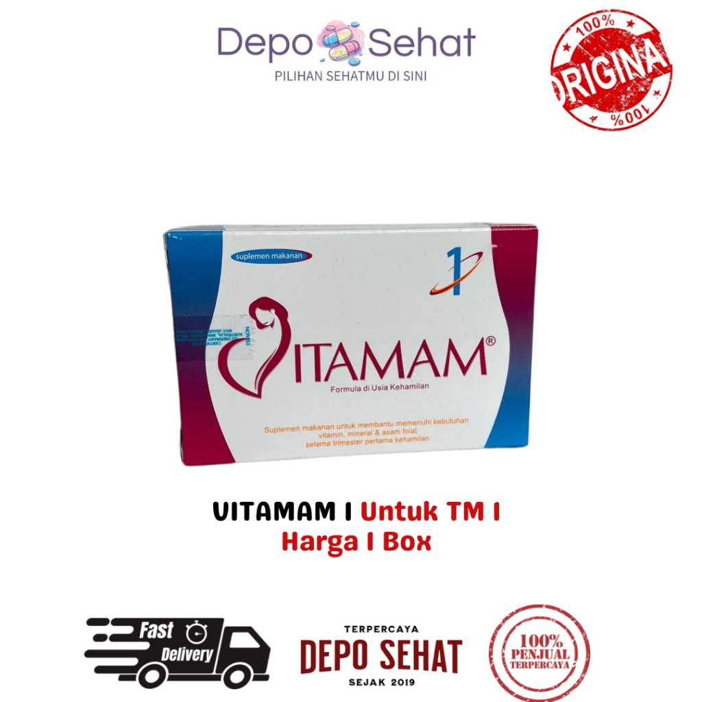 Jual VITAMAM 1 VITAMIN dan NUTRISI UNTUK KEHAMILAN PADA TRIMESTER ...