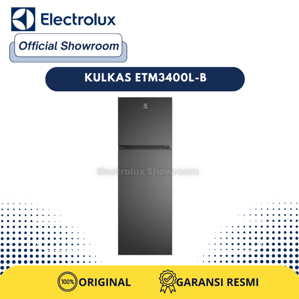 Jual Kulkas ELECTROLUX ETM3400LB Electrolux Refrigerator ETM 3400 LB ...