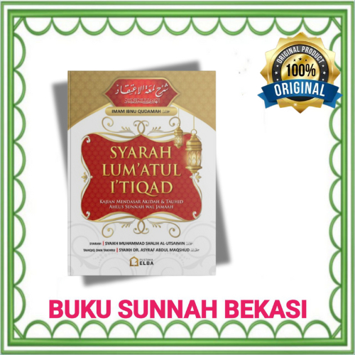 Jual PUSTAKA ELBA - Buku kitab Syarah Lumatul I'tiqad | Shopee Indonesia