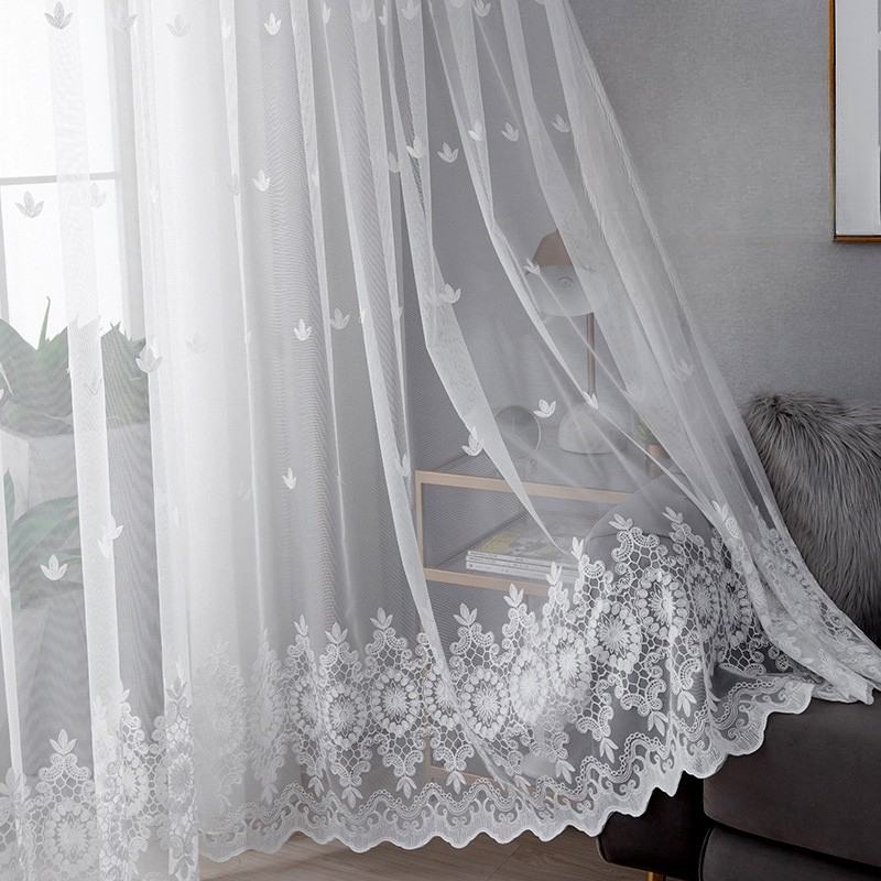 Jual Renda Vitrace untuk Bordir Vitrace Gordyn / Vitrase Gorden / Baju ...