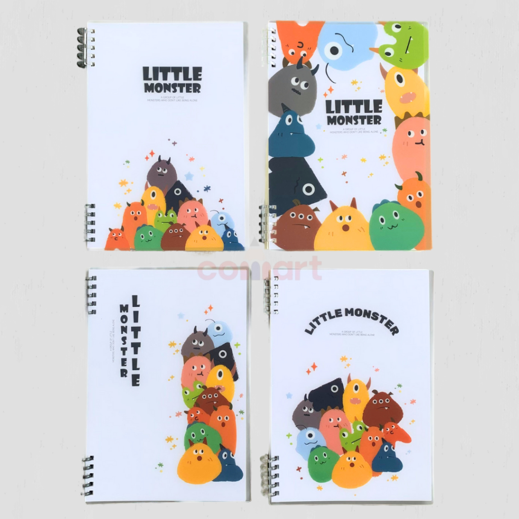 Jual Map Binder Wengu A5 B5 Little Monster HC-052 - Binder Note Plus ...