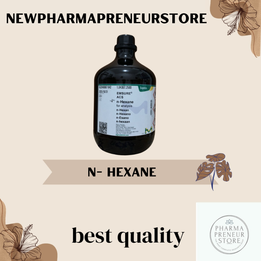 Jual N - Heksana / N - Heksan / N - Hexane Pro Analisa Best Quality 100 ...
