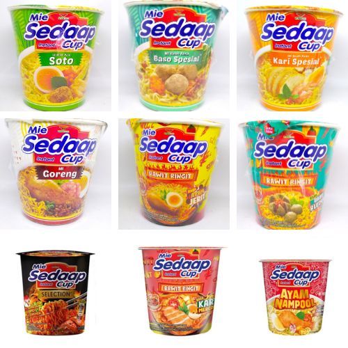 Jual Mie Sedaap Cup Instant 79 gram | Shopee Indonesia