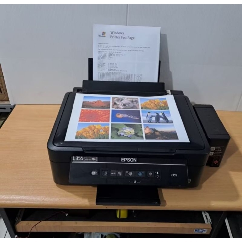 Jual Pinter Epson L355 Wifi - Second | Shopee Indonesia