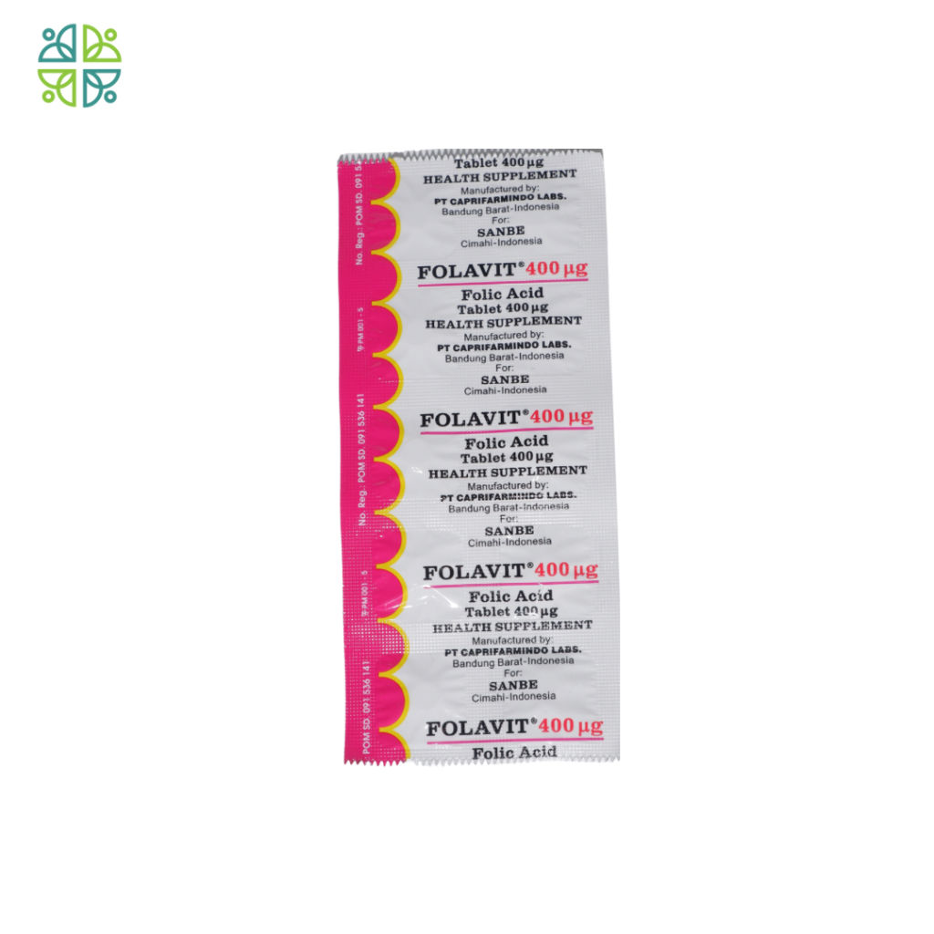 Jual FOLAVIT 400 MCG STRIP ISI 10 TAB | Shopee Indonesia