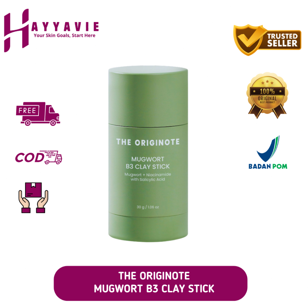Jual THE ORIGINOTE Mugwort B3 Clay Stick Mask Masker Wajah 40 gr ...