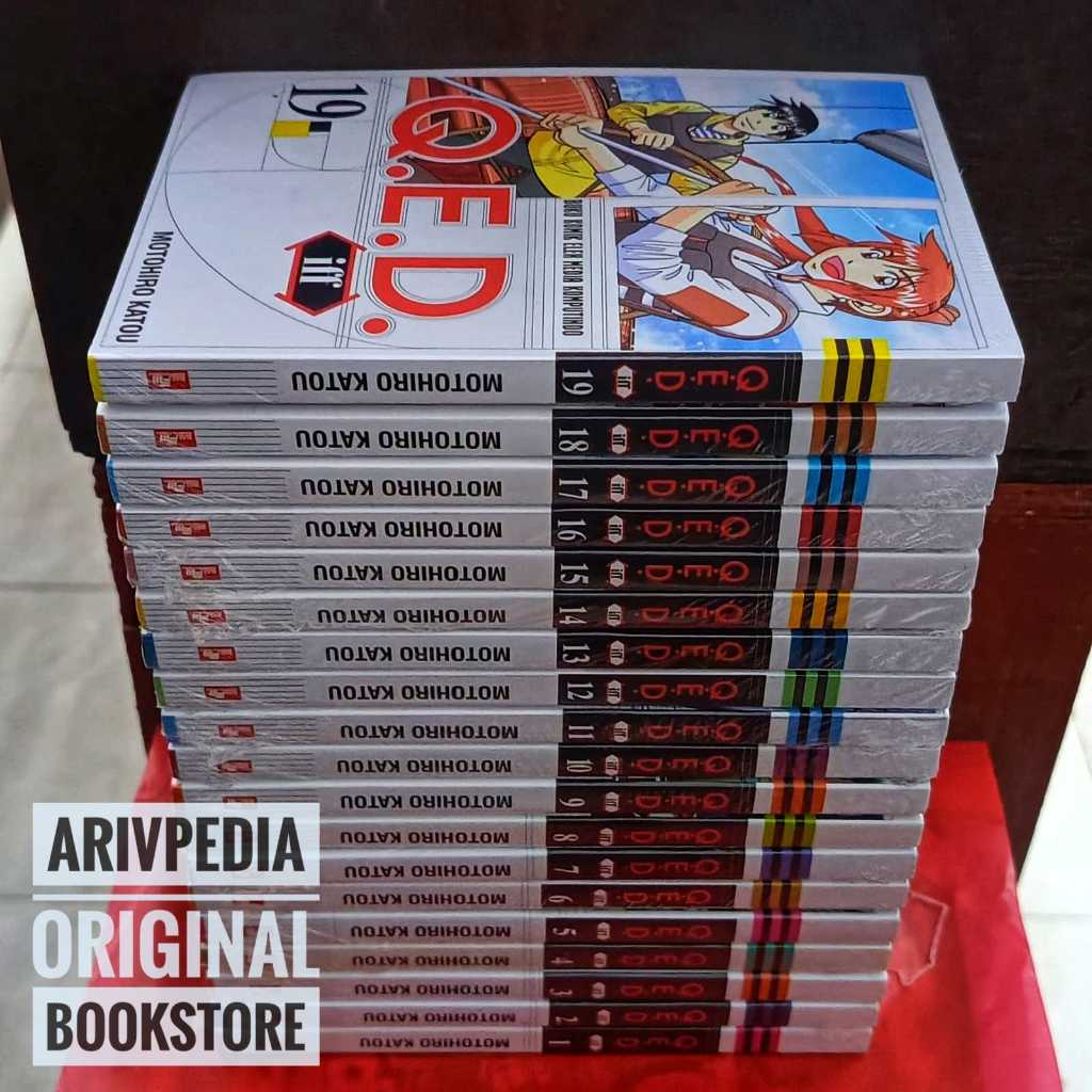 Jual Q.E.D Iff Fulset by Motohiro Katou | Shopee Indonesia