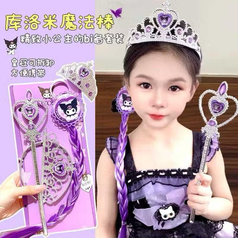 Jual Set Princess Aksesories Rambut Party Set Bando Mahkota Tongkat ...