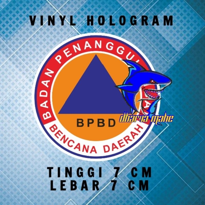 Jual BPBD, STIKER BPBD, STIKER BADAN PENANGGULANGAN BENCANA DAERAH ...
