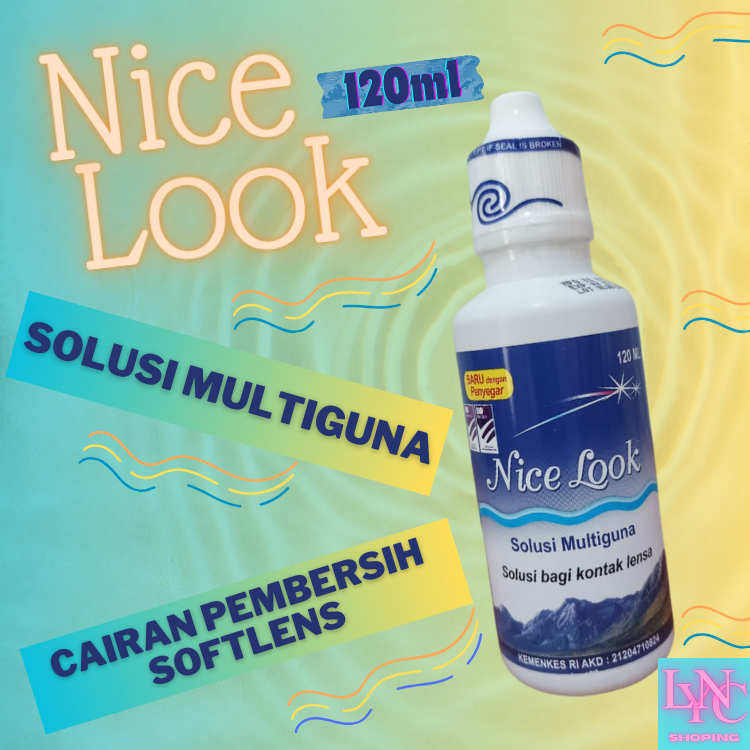 Jual NICE LOOK Varian Air Softlens 15ml 60ml 120ml 550ml | Shopee Indonesia