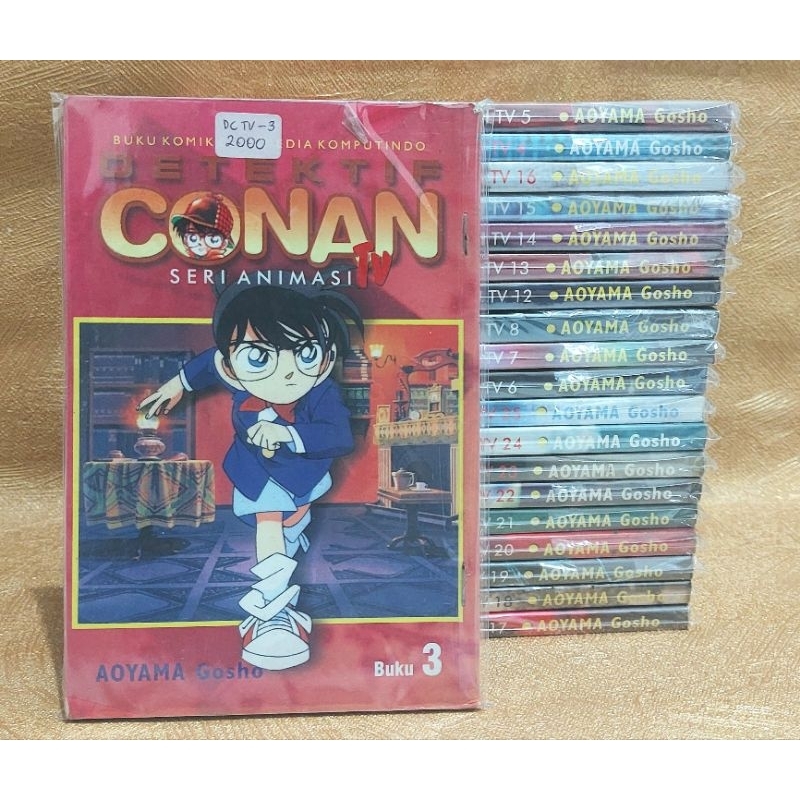 Jual Komik Detektif Conan Seri Animasi TV Cabutan | Shopee Indonesia